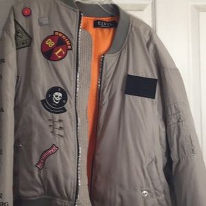 Civil Regime | Jackets & Coats | Civil Regime Bomber | Poshmark